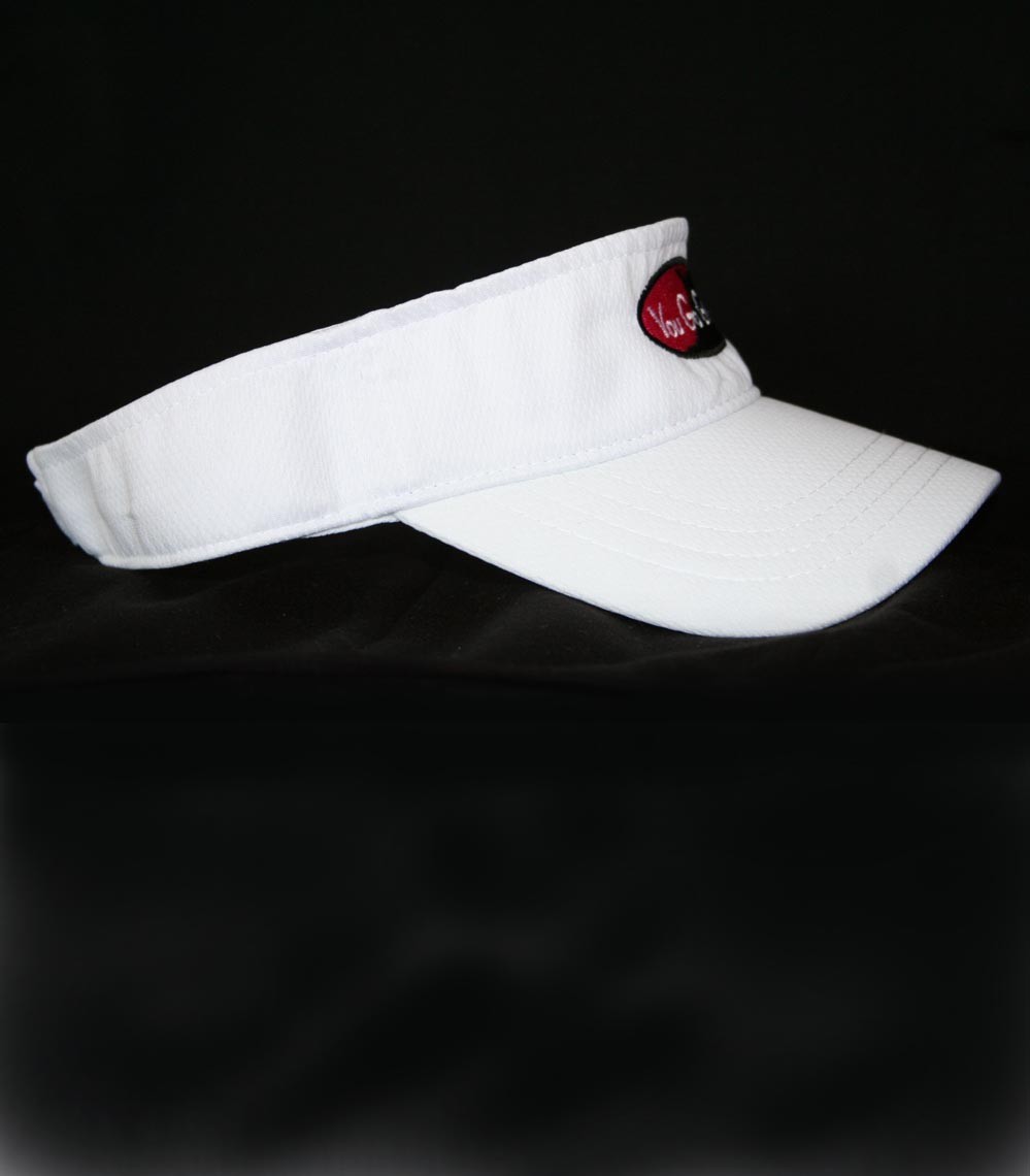 White Performance Visor